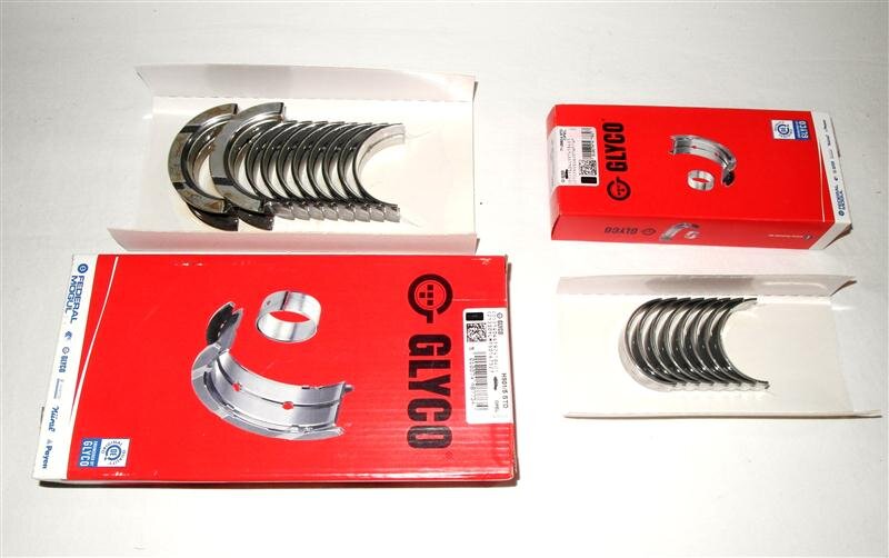 Hauptlager & Pleuellager 4Zyl. CIH 1,6 - 2,4