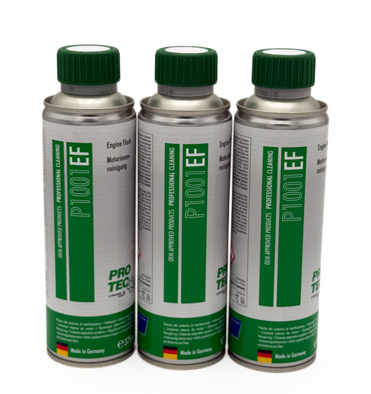 3x PRO TEC EF Motor Innenreiniger 375ml Engine Flush P1001